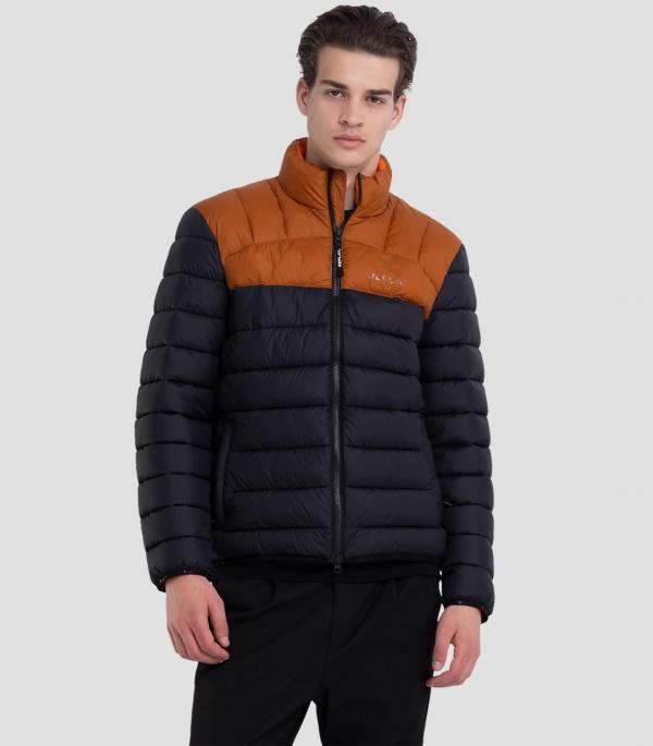 replay M8291 Puffer jacket orange